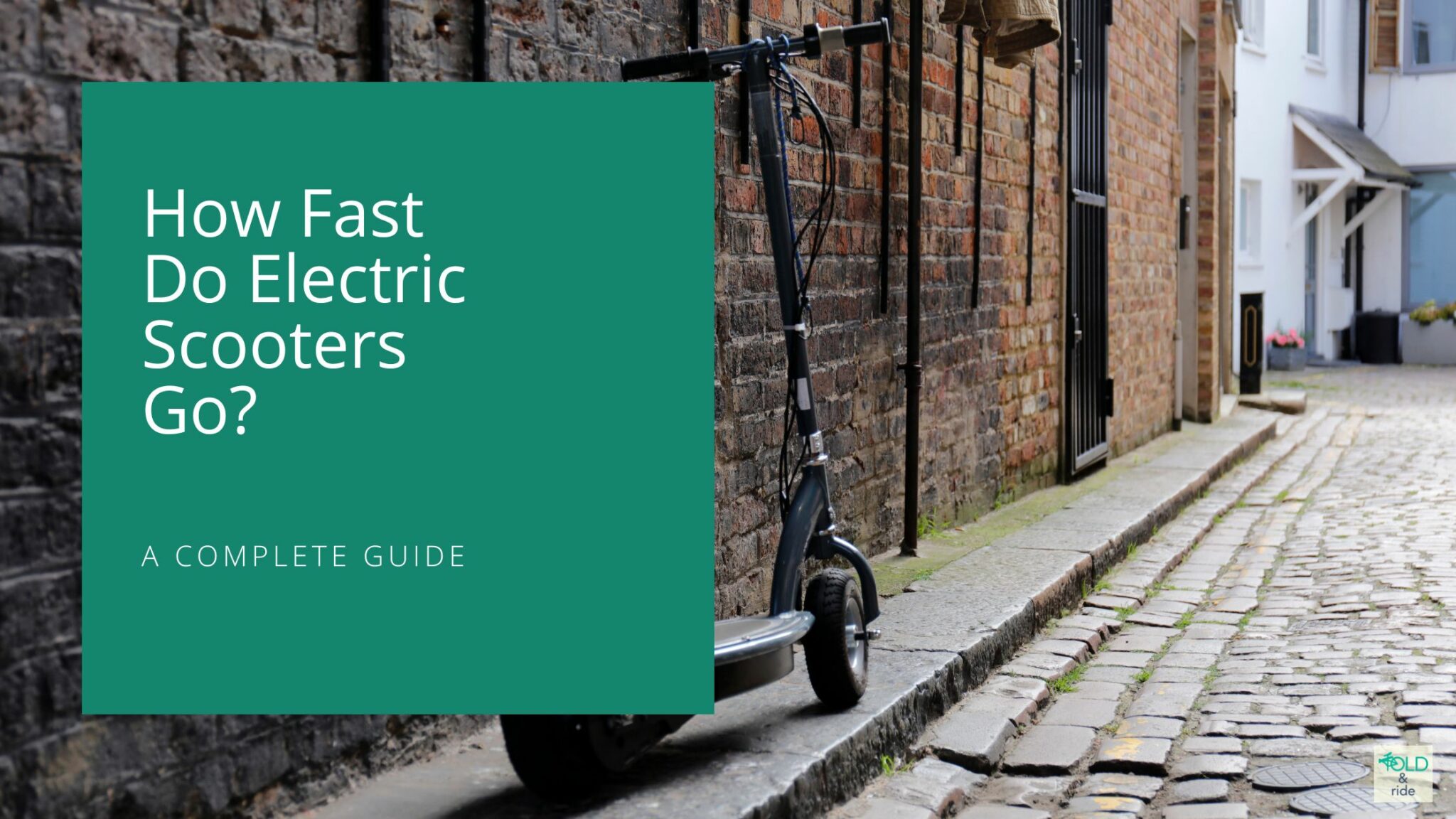 How Fast Do Electric Scooters Go? | A Complete Guide – FoldandRide